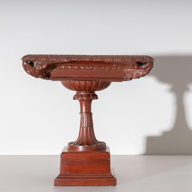 Rosso Antico Tazza, Italy 19th Century For Sale at 1stDibs