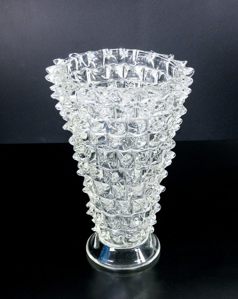 "Rostrato" Vase in Murano Blown Glass. Ercole Barovier, Italy, 1930s at ...