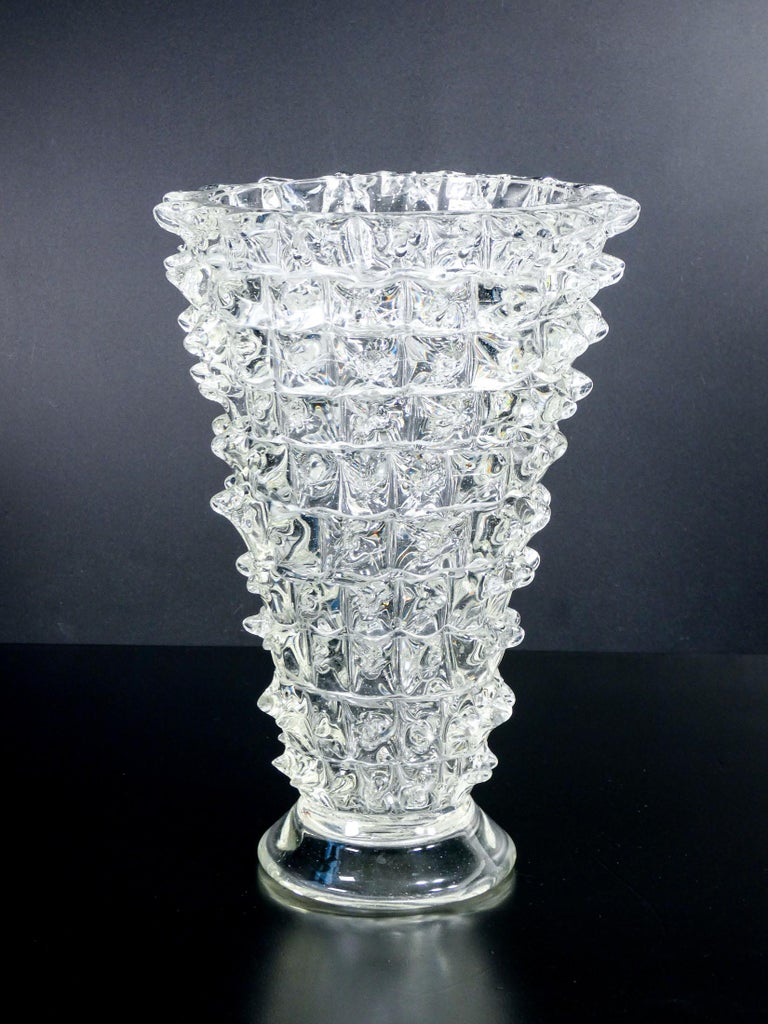 "Rostrato" Vase in Murano Blown Glass. Ercole Barovier, Italy, 1930s at ...