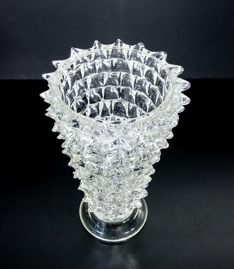 "Rostrato" Vase in Murano Blown Glass. Ercole Barovier, Italy, 1930s at ...