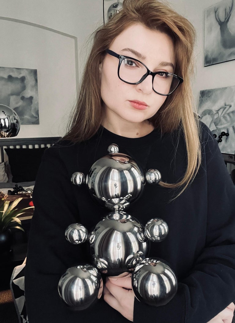 Rostyslav Kozhman - Stainless Steel Funny Robot Minimalistic Robot ...