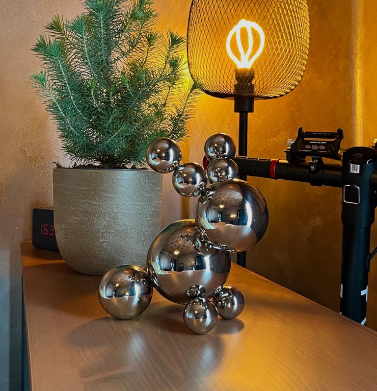 Rostyslav Kozhman - Stainless Steel Rabbit Bunny Robot 'Ears Up ...