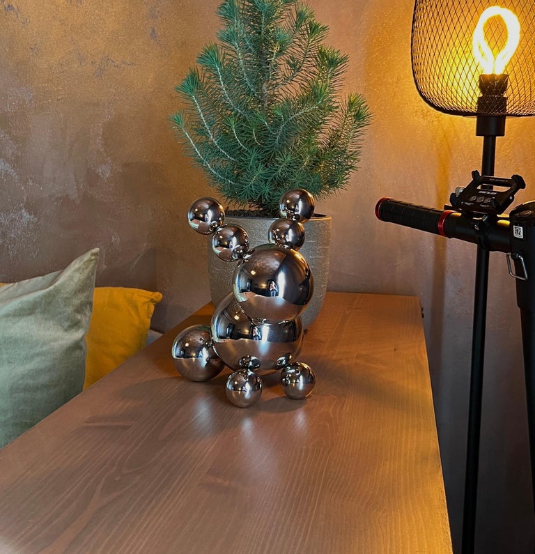 Rostyslav Kozhman - Stainless Steel Rabbit Bunny Robot 'Ears Up ...