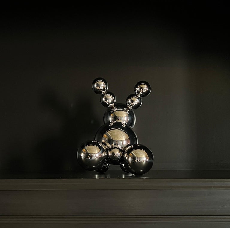 Rostyslav Kozhman - Stainless Steel Rabbit Bunny Robot 'Ears Up ...