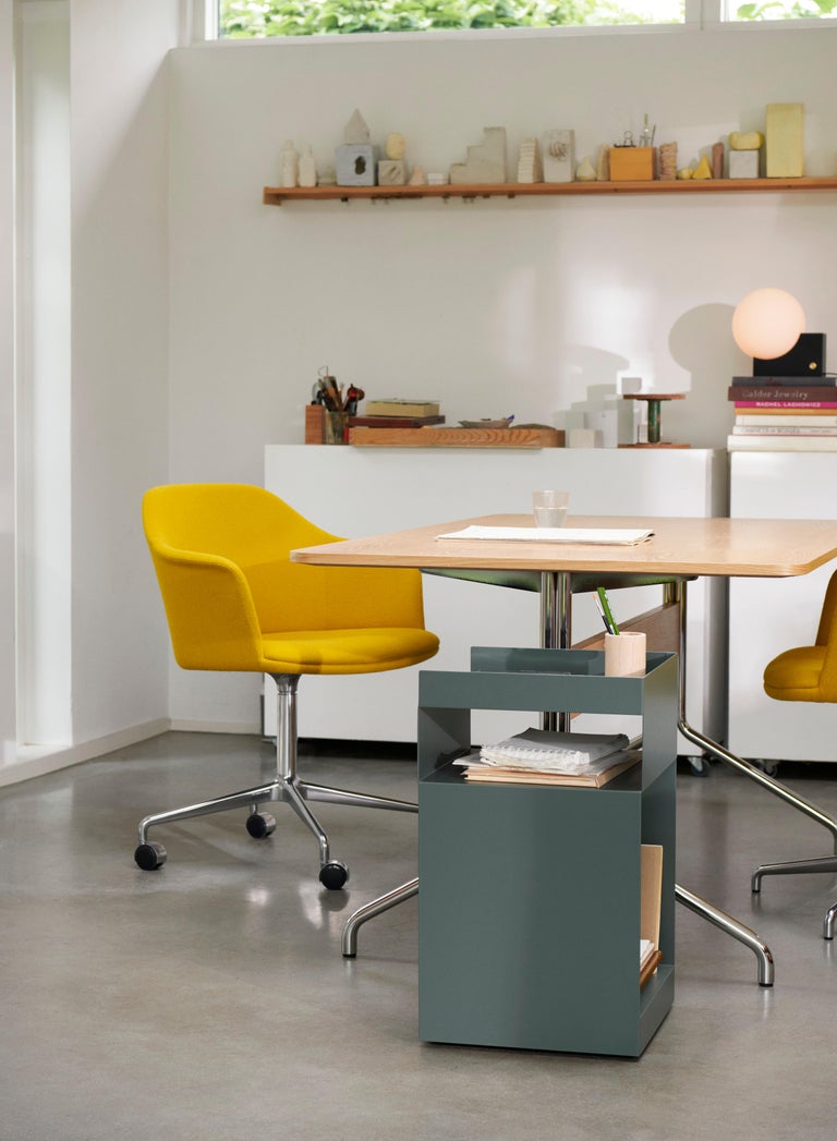 Rotate Cs73, Hunter Multi Purpose Trolley by Space Copenhagen for &Tradition For Sale at 1stDibs