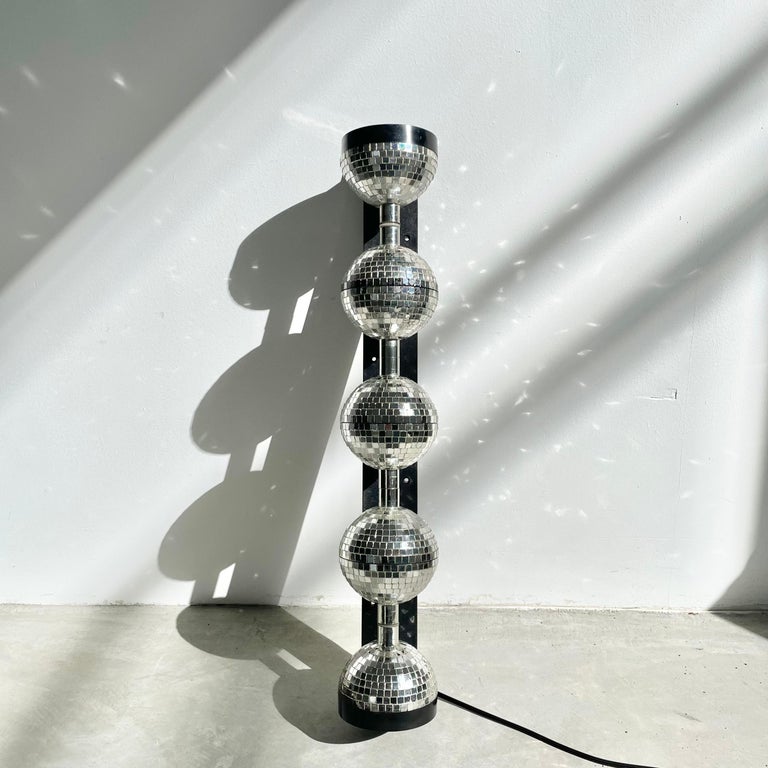 Rotating Disco Ball Wall Mount, 1970s USA For Sale at 1stDibs