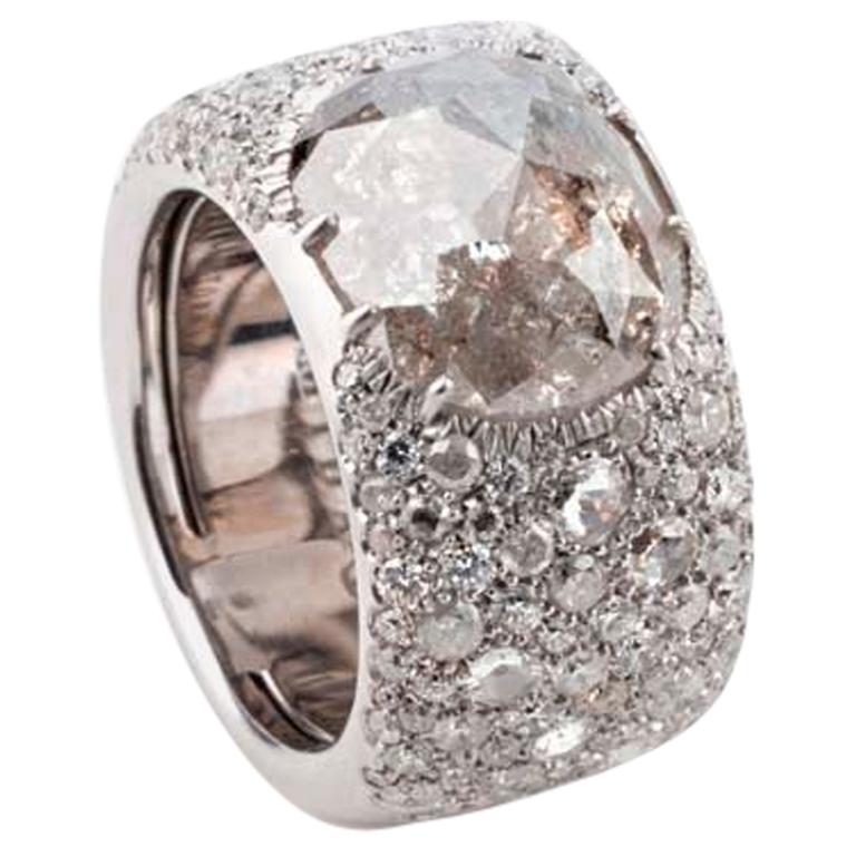 Vintage Rough Diamond Ring at 1stDibs