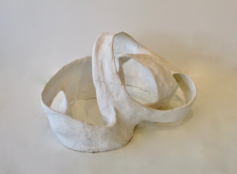Rough Texture Brutalist Plaster Floor Sculpture For Sale at 1stDibs