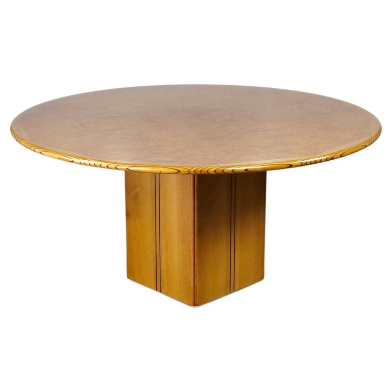 Round Africa Table by Afra and Tobia Scarpa, Maxalto Artona Series ...