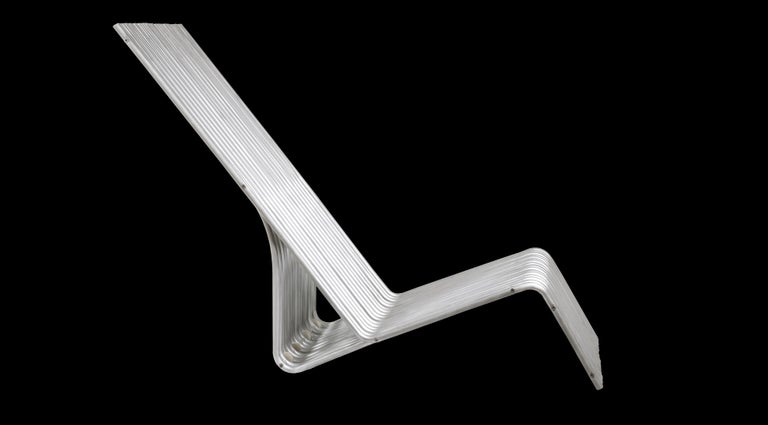 Round Aluminum Tubes Rest Chair by Obiect, Mexican Contemporary Design ...