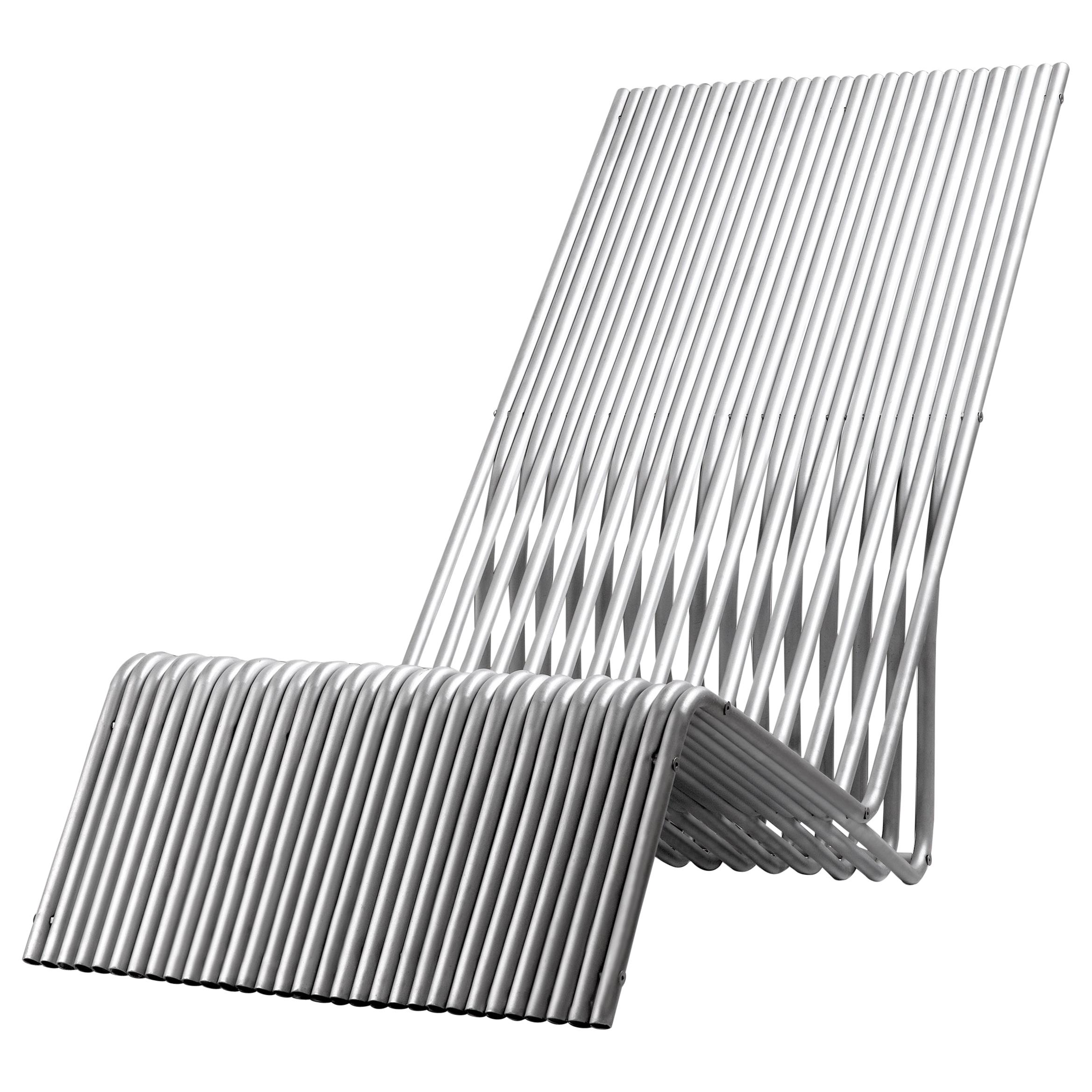 Round Aluminum Tubes Rest Chair by Obiect, Mexican Contemporary Design ...