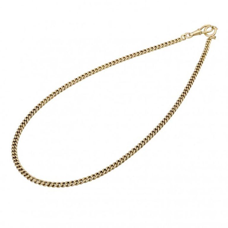 Round Armored Chain, GG 14k For Sale at 1stDibs