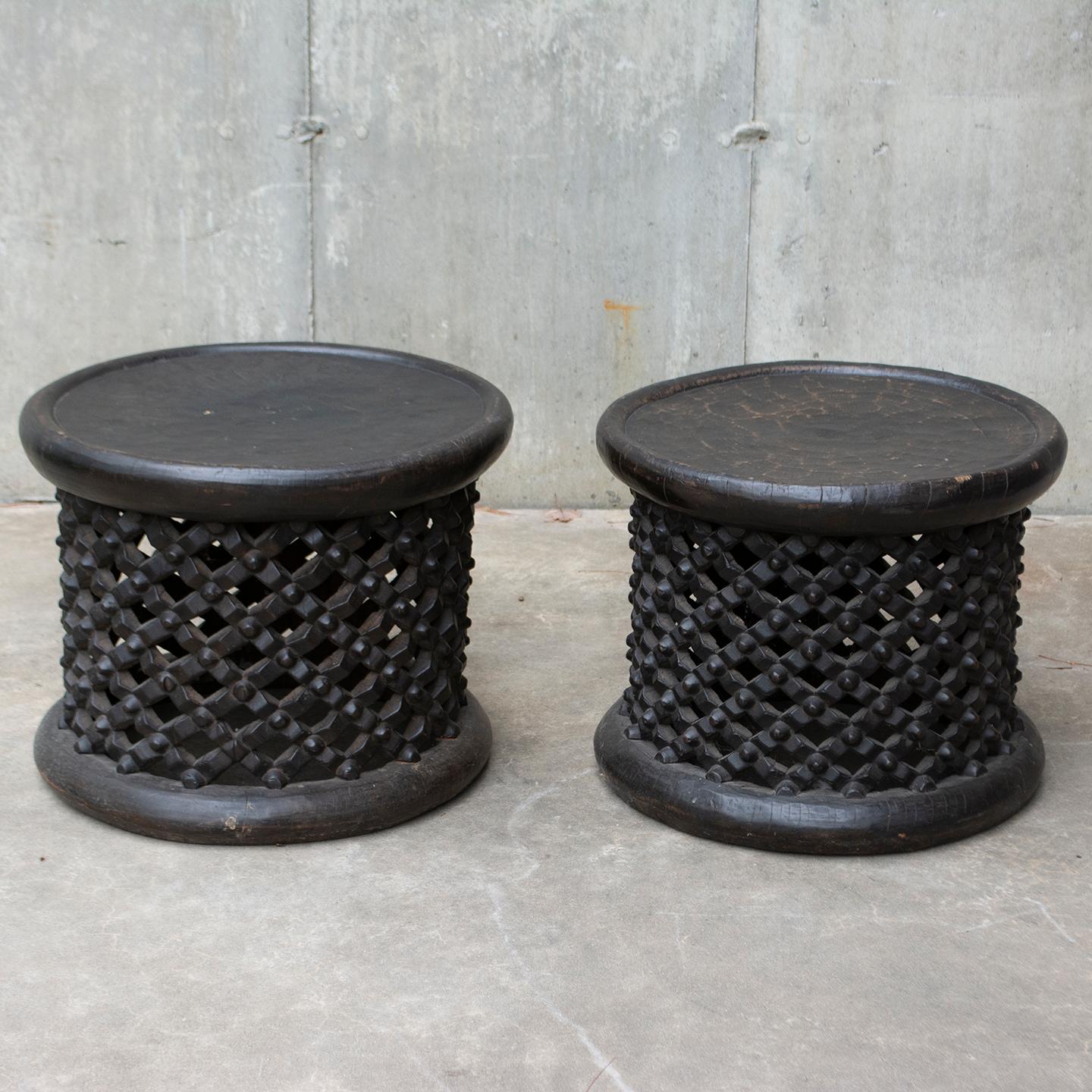 Round Bamileke “Spider” Tables from Cameroon, Africa For Sale at 1stDibs