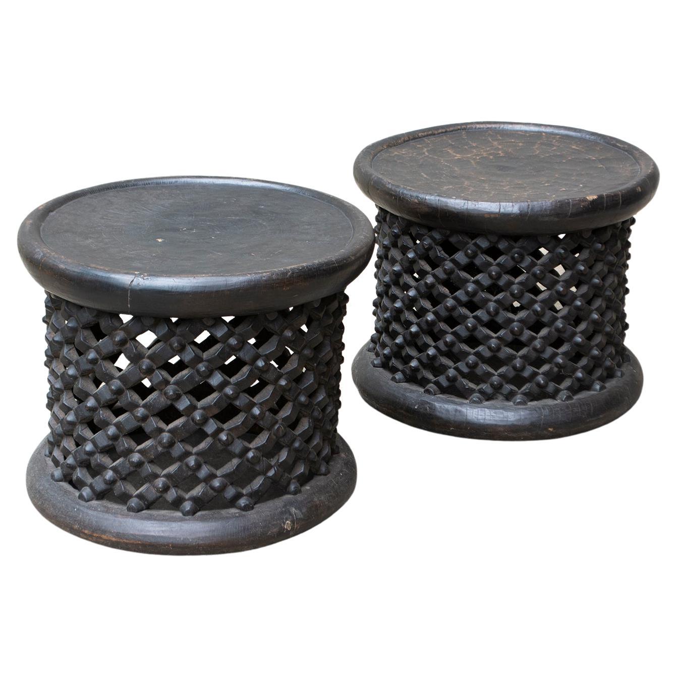 Round Bamileke “Spider” Tables from Cameroon, Africa For Sale at 1stDibs
