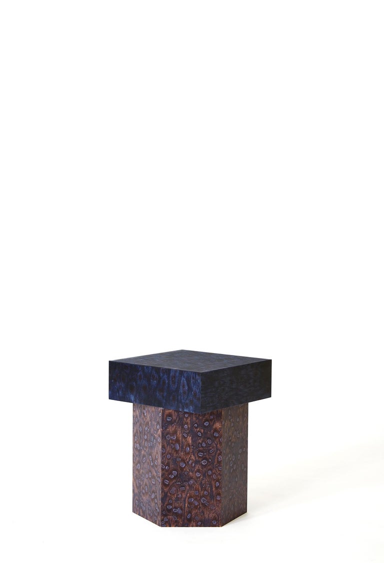 Round Bold Osis Septagon Base Side Table by Llot Llov For Sale at 1stDibs