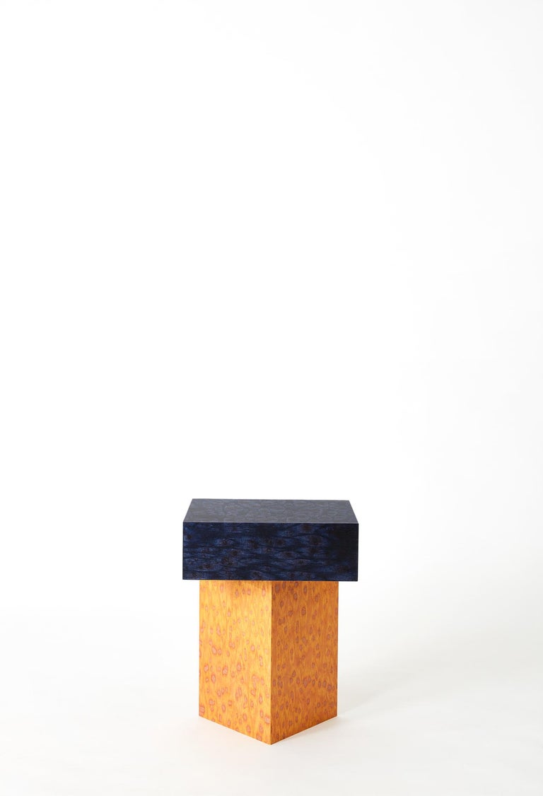 Round Bold Osis Triangle Base Side Table by Llot Llov For Sale at 1stDibs