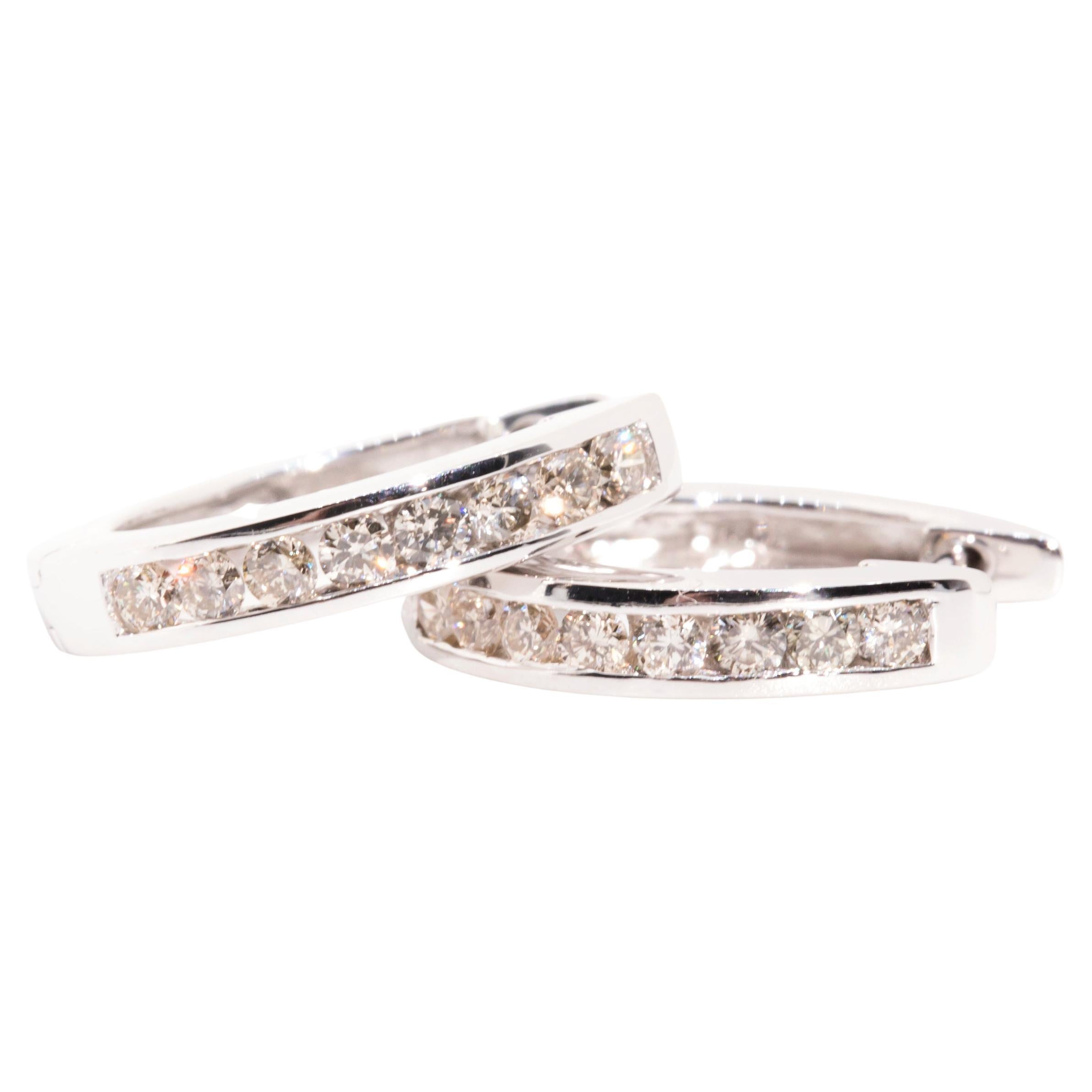Gold Double Creole Hoop Earrings at 1stDibs | creole hoop earrings ...