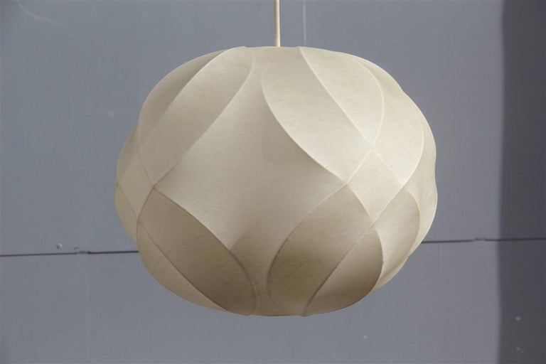 Round Cocoon Italian Design Ceiling Lamp 1960 Italian Design ...