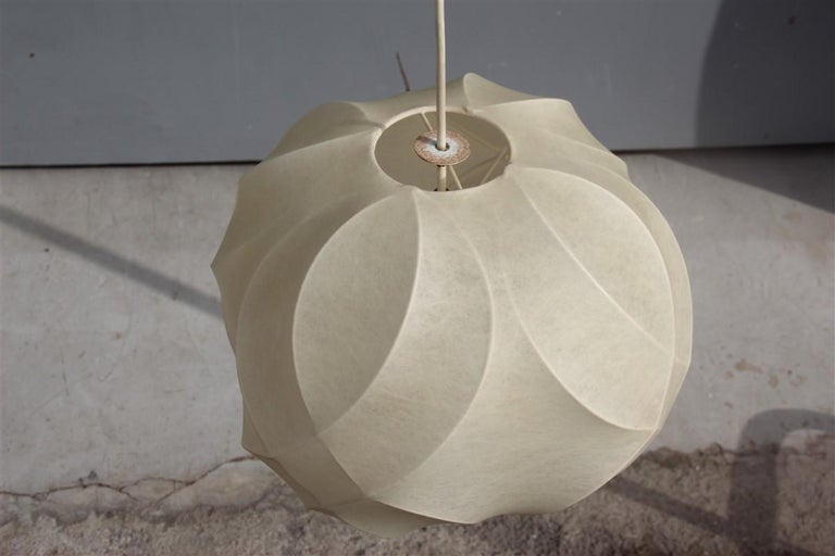 Round Cocoon Italian Design Ceiling Lamp 1960 Italian Design ...