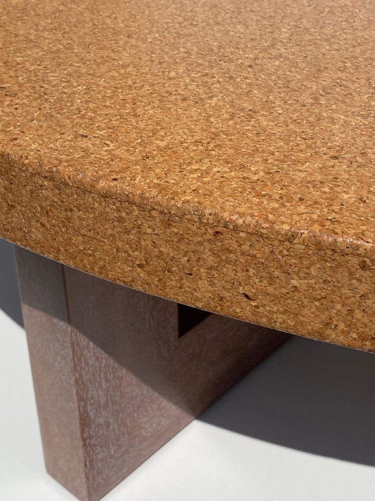 Round Cork Coffee Table For Sale at 1stDibs | roblox table, round cork ...