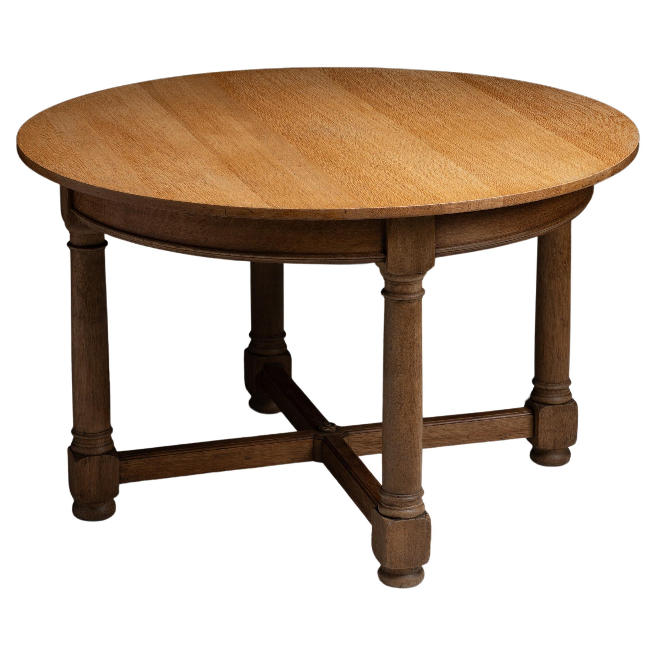 Oak Dining Table, England, circa 1850 at 1stDibs