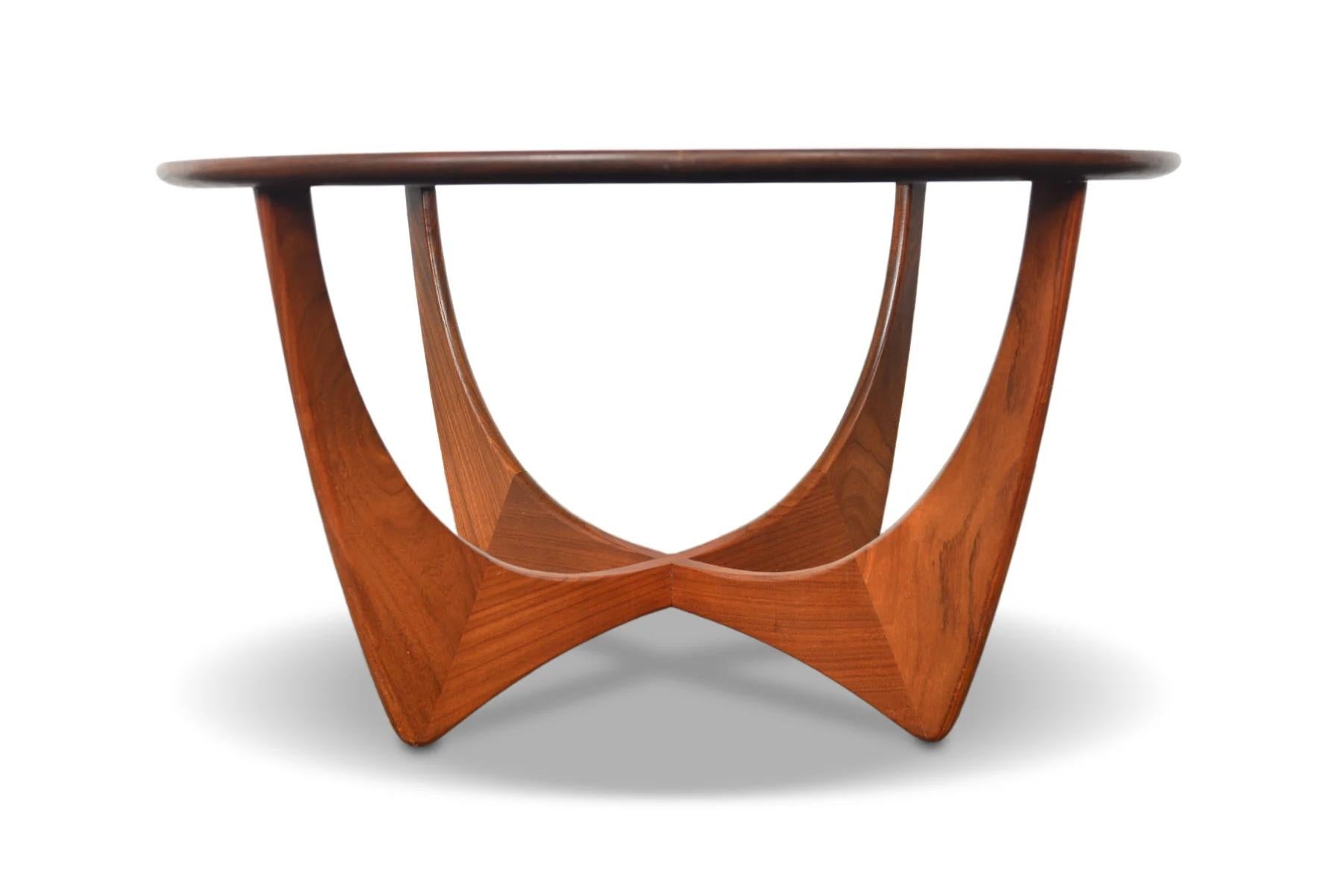 Round G Plan Astro Coffee Table in Afromosia #3 For Sale at 1stDibs