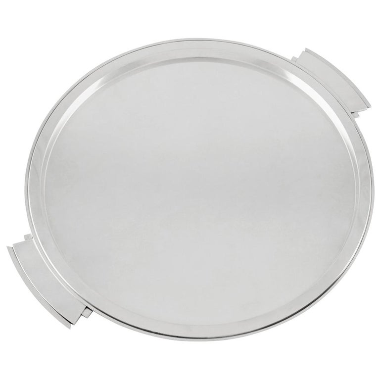 Round Georg Jensen Pyramid Tray 600G at 1stDibs