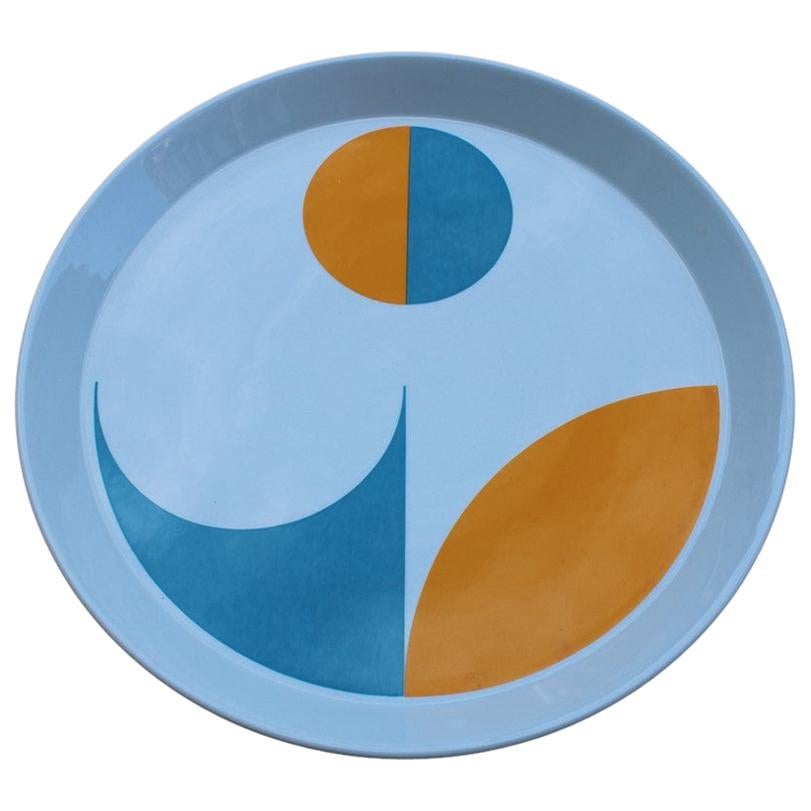 Gio Ponti for Ceramiche Franco Pozzi "Fantasia Italiana" Plate, Italy ...