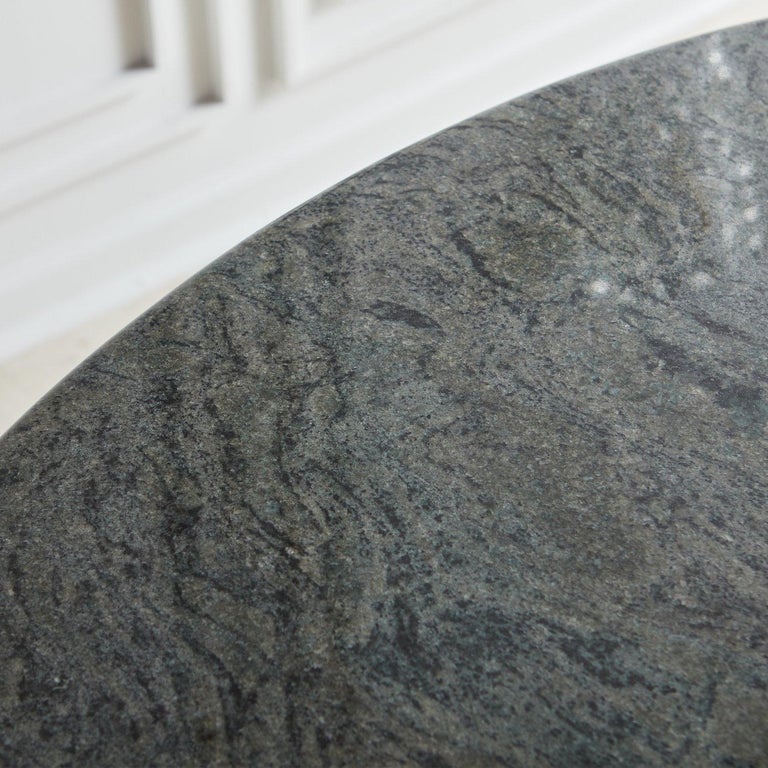 Round Green Granite Dining Table, 20th Century at 1stDibs | round ...