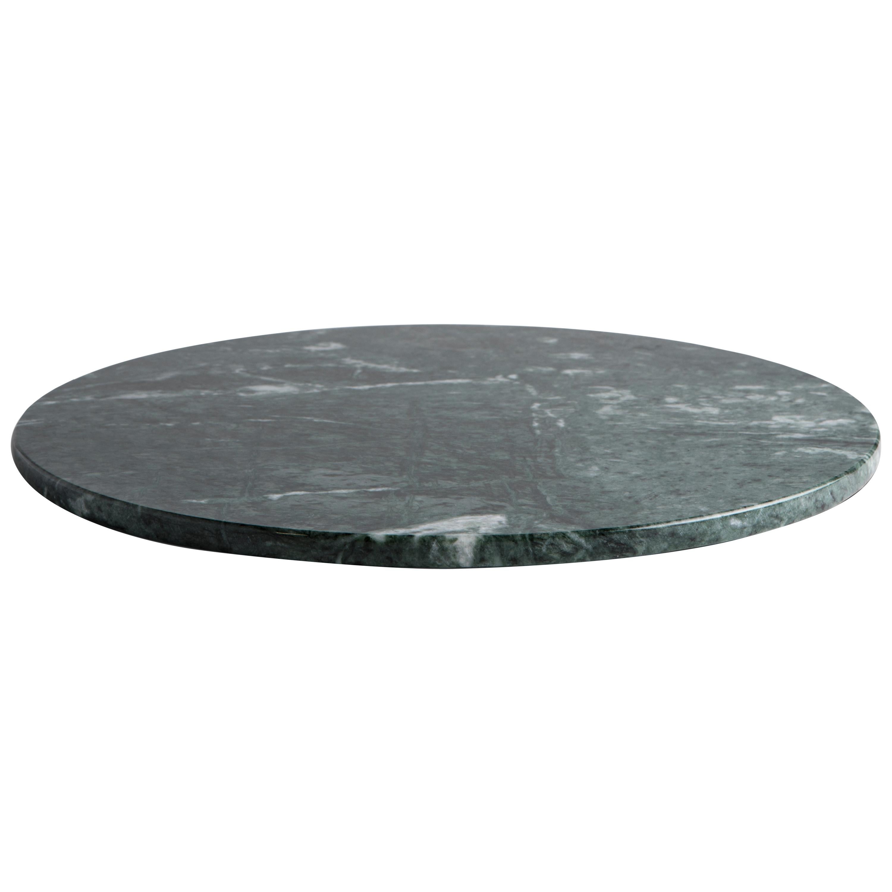 Round Green Marble Cheese Plate at 1stDibs | round marble cheese board