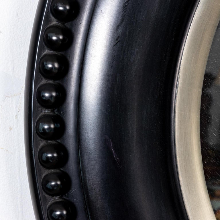 Round Lacquered Mirror For Sale at 1stDibs