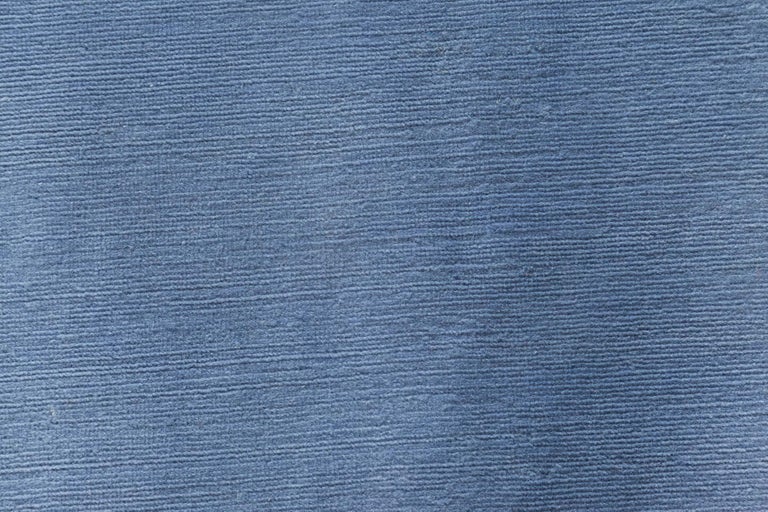 Round Lavender Hand Knotted Mohair Rug by Doris Leslie Blau For Sale at ...