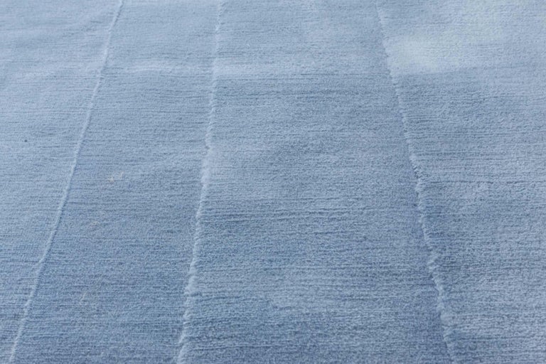 Round Lavender Hand Knotted Mohair Rug by Doris Leslie Blau For Sale at ...