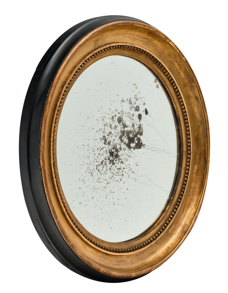 Round Louis XVI Period French Mirror at 1stDibs