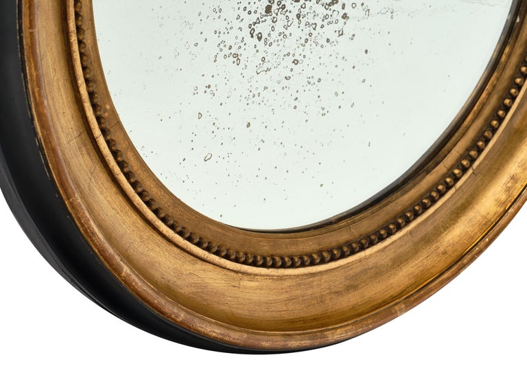 Round Louis XVI Period French Mirror at 1stDibs