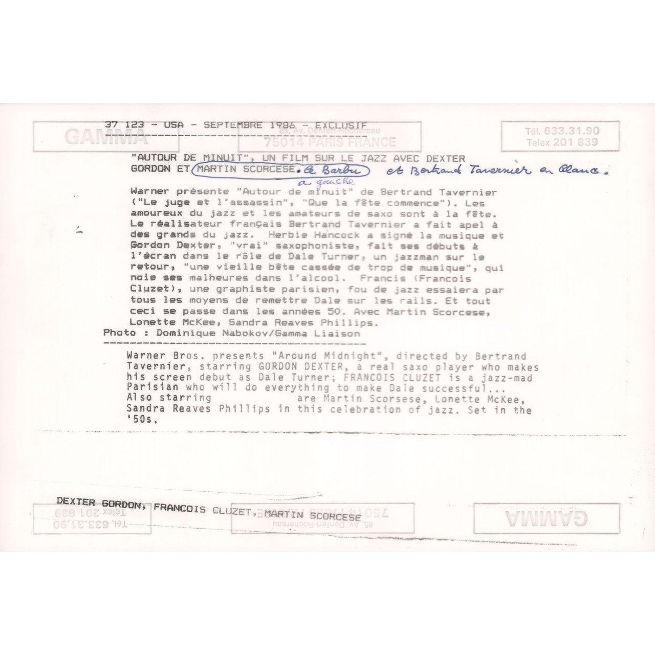 Round Midnight 1986 French Production Photo For Sale at 1stDibs ...