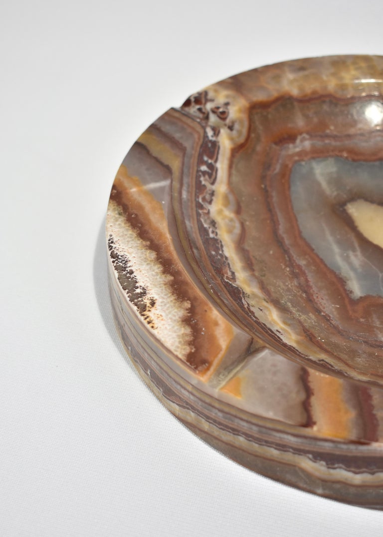 Round Onyx Catchall For Sale at 1stDibs
