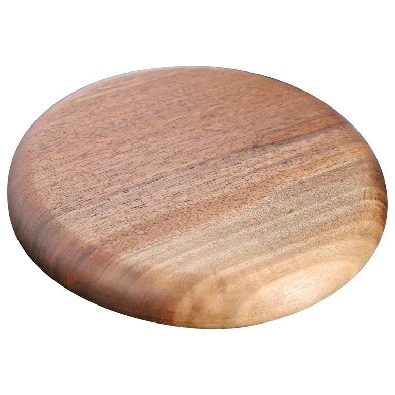 Round Oregon Black Walnut Serving Board / Cutting Board For Sale at ...