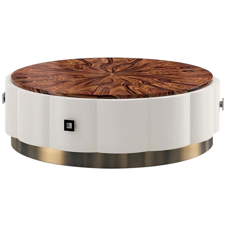 Round Oscar Coffee Table For Sale at 1stDibs
