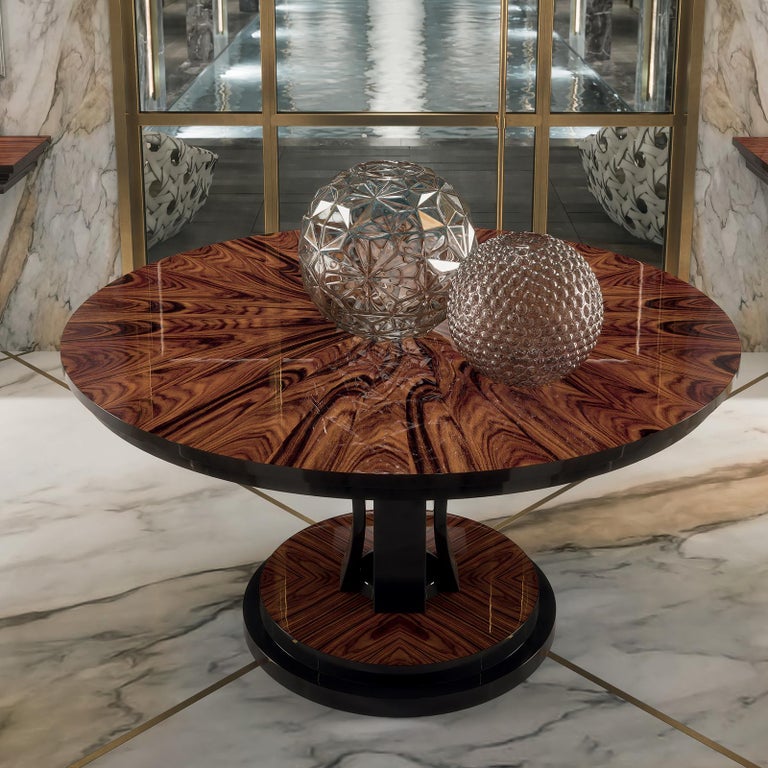 Round Oscar Table in Santos Rosewood For Sale at 1stDibs