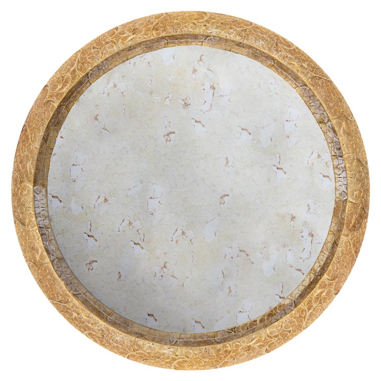 Round Pilgrim Mirror For Sale at 1stDibs
