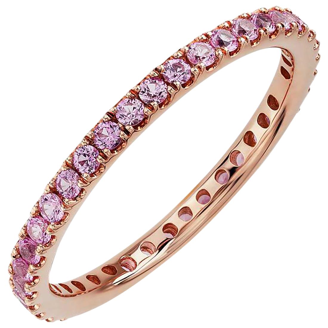 Pink Diamond Eternity Rings - 57 For Sale on 1stdibs