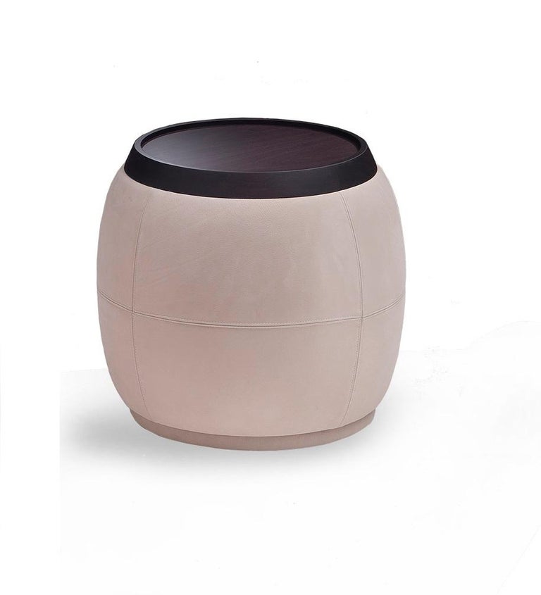 ROUND POUF/b For Sale at 1stDibs