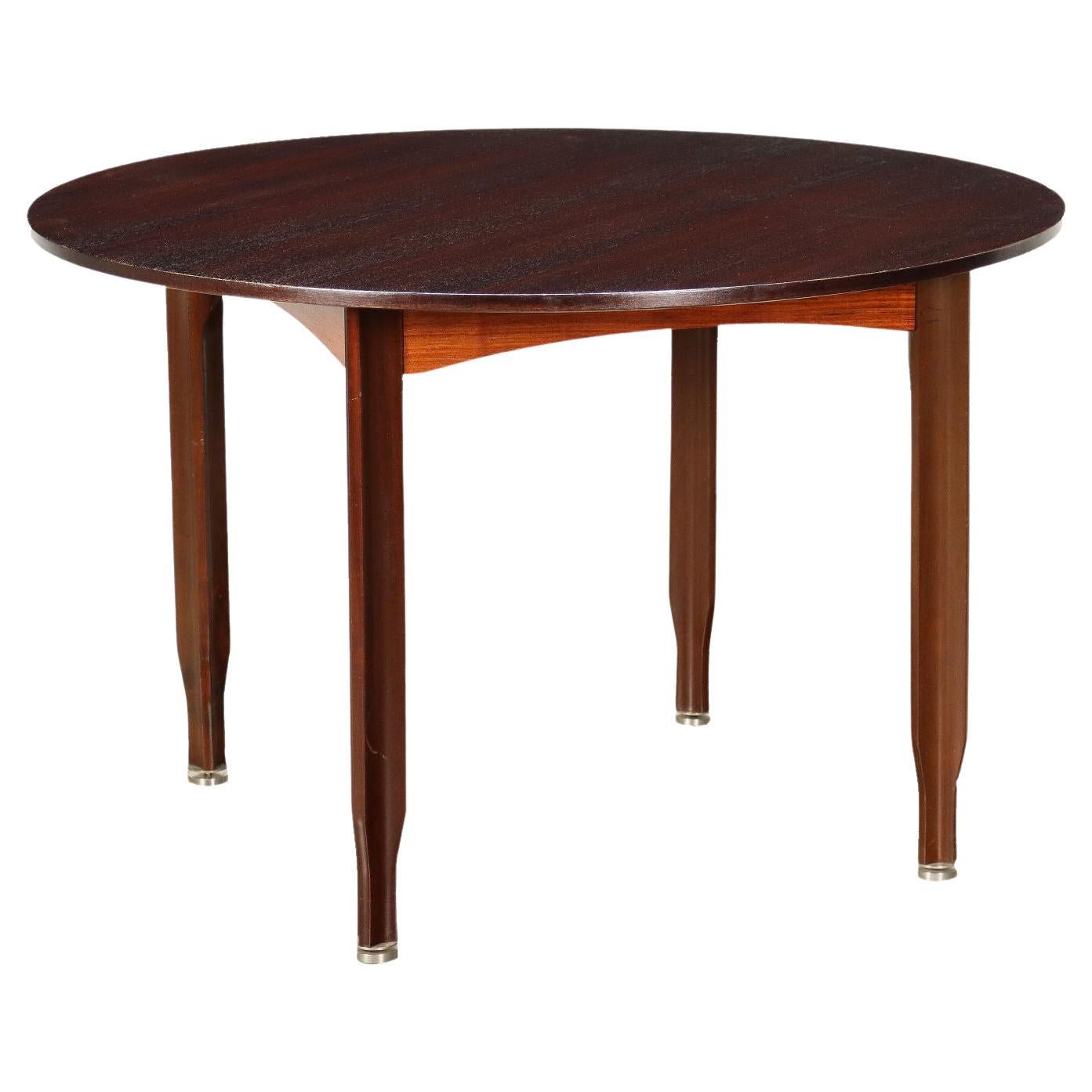 Italian round table, reversible table, 1960s For Sale at 1stDibs