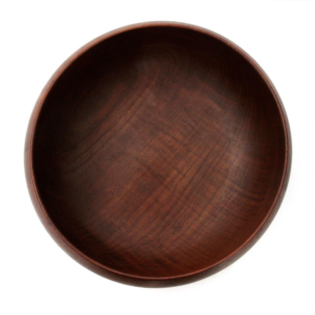 Round Teak Bowl by S&K Holboll, 1960s at 1stDibs | holboll denmark