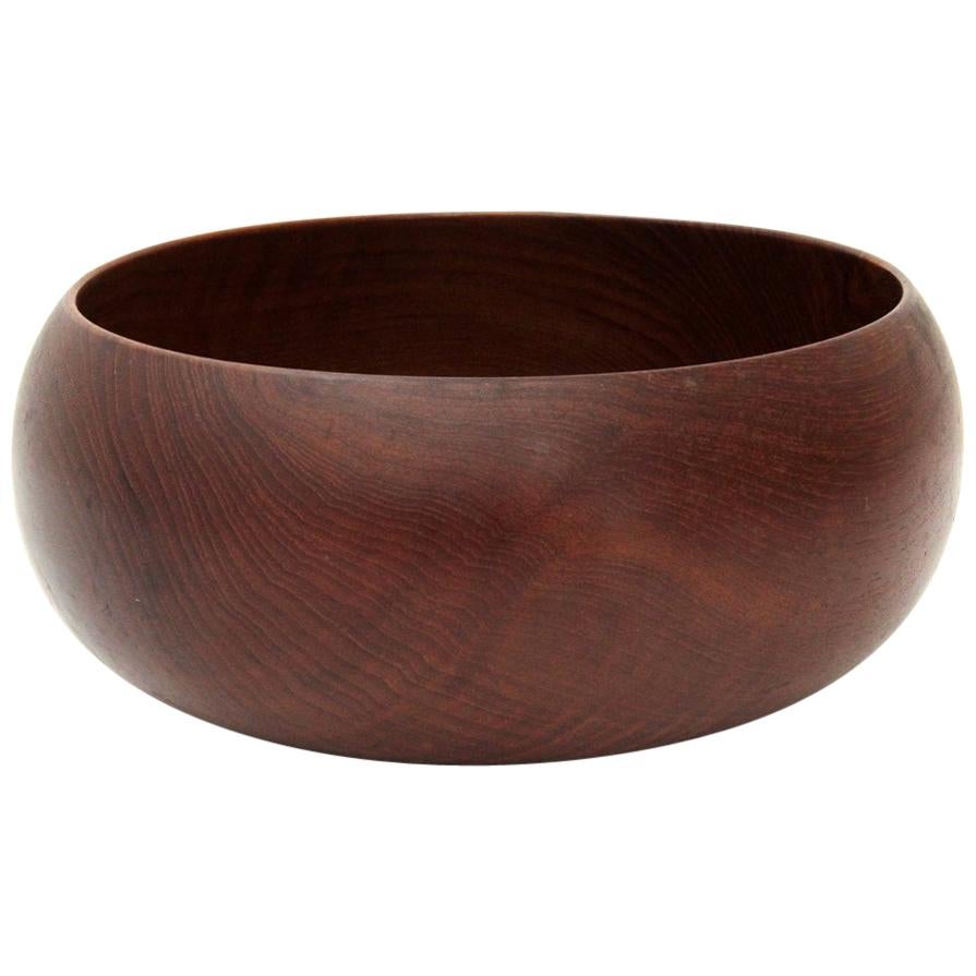 Round Teak Bowl by S&K Holboll, 1960s at 1stDibs | holboll denmark