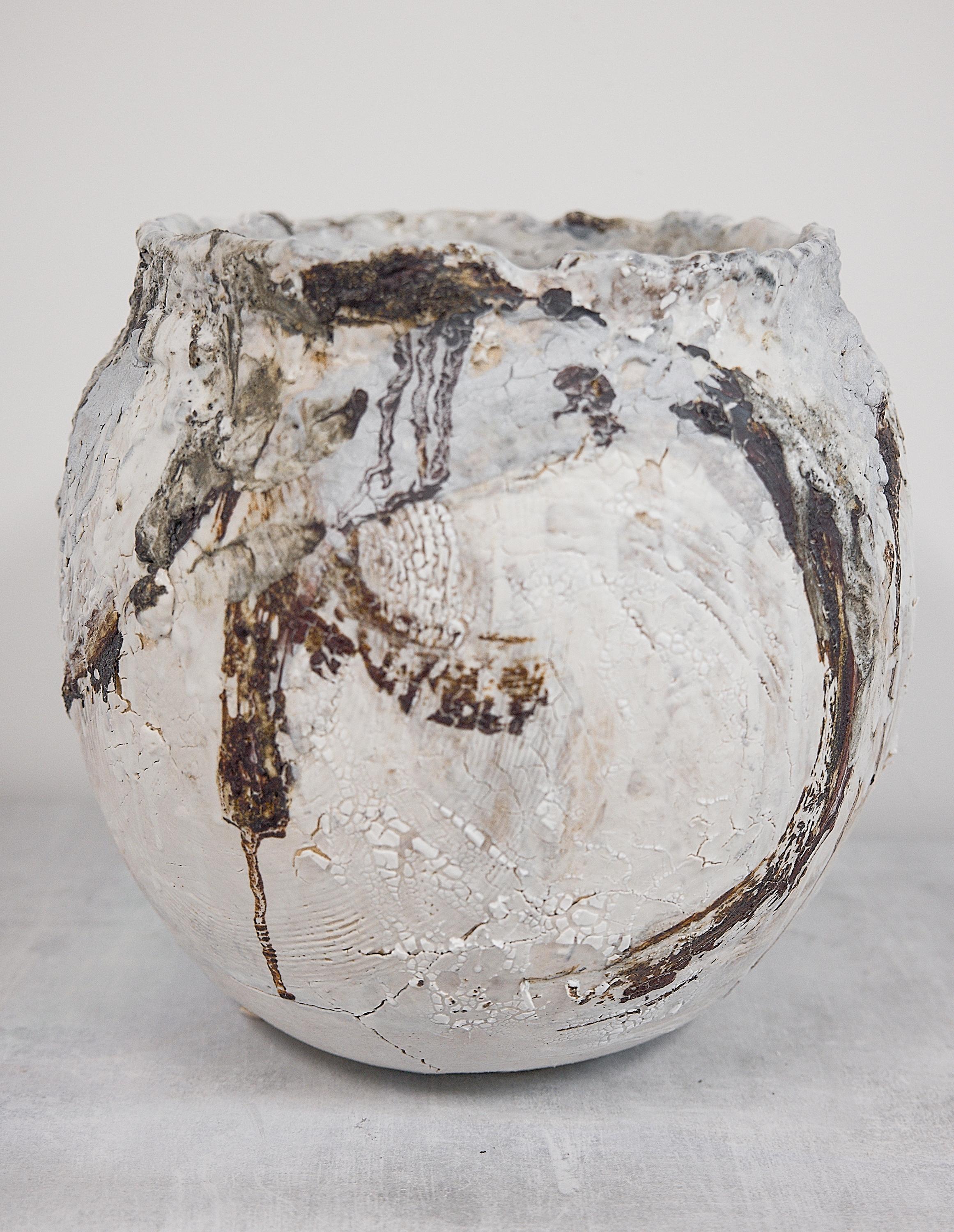 Round Vessel 103 Handmade Vase For Sale at 1stDibs