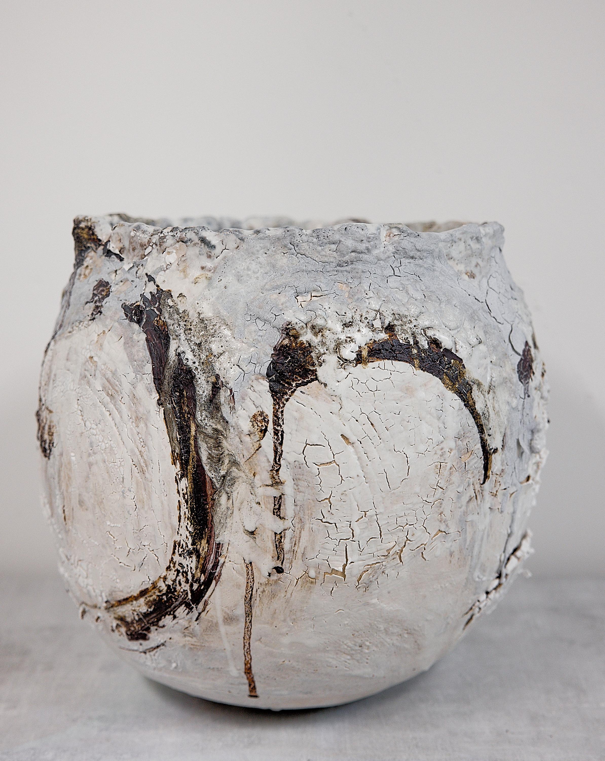 Round Vessel 103 Handmade Vase For Sale at 1stDibs