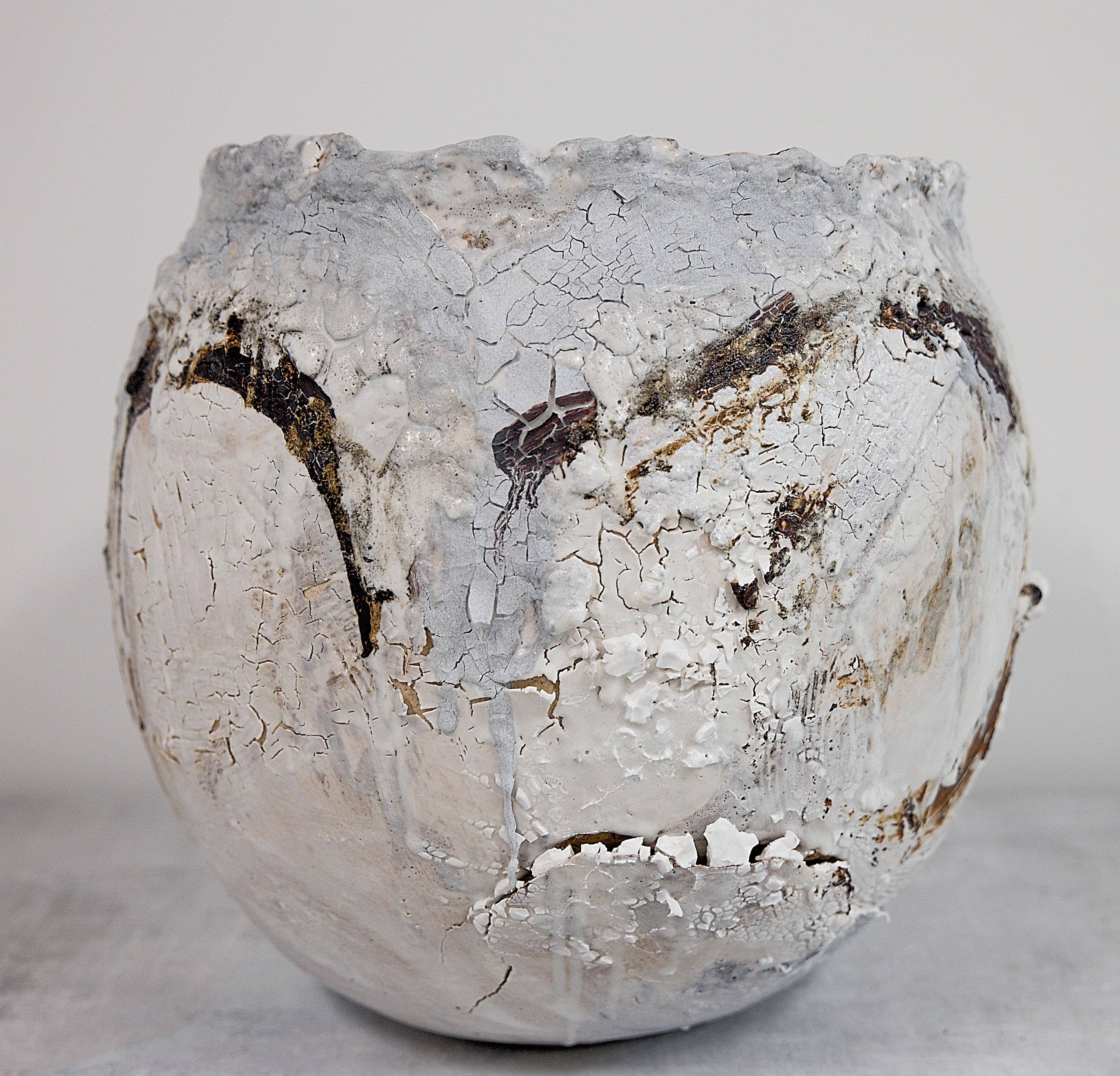 Round Vessel 103 Handmade Vase For Sale at 1stDibs