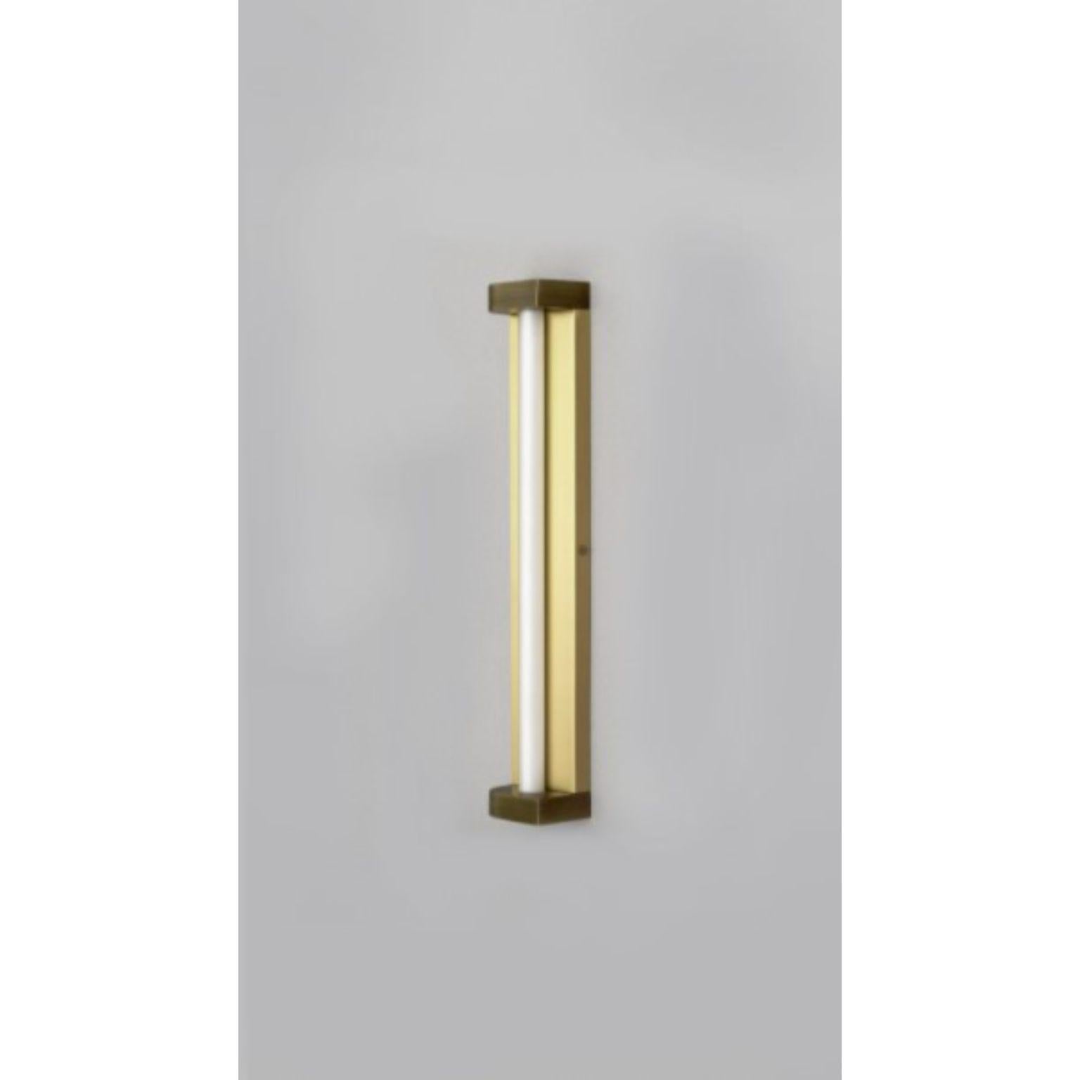 Rounded Corner Wall Light by Square in Circle For Sale at 1stDibs